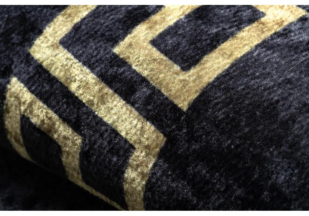 Kusový koberec Asoli černozlatý 200x290cm