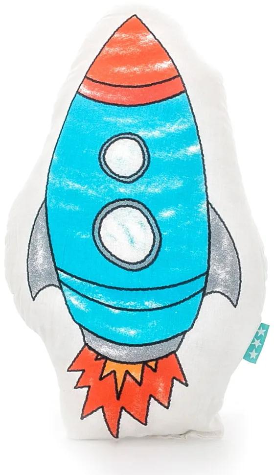 Bavlněný polštářek Mr. Fox Space Rocket 40 x 30 cm