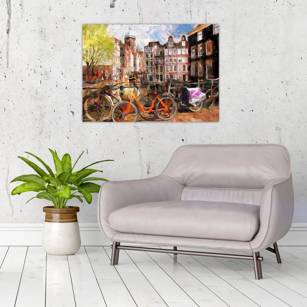 Obraz - Amsterdam (70x50 cm)