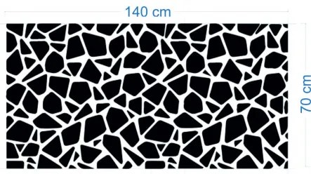 Zrcadlová nálepka na zeď samolepka I SENTOP OX003