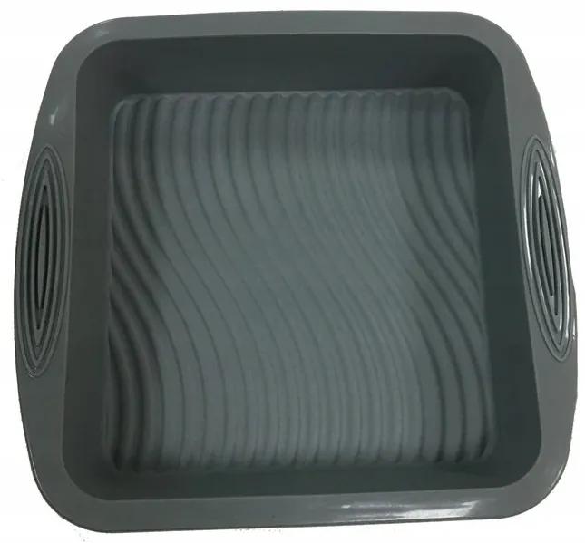 Elitehoff E-6166 Silikonová forma na pečení 20 x 20 cm šedá