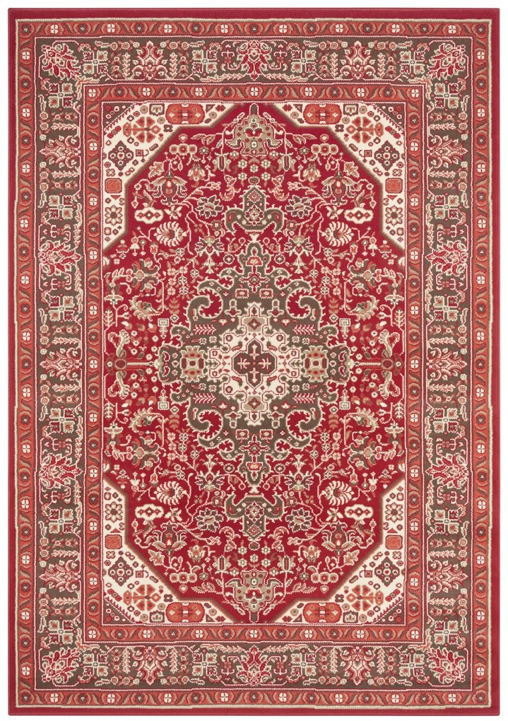 Nouristan - Hanse Home koberce Kusový koberec Mirkan 104098 Oriental red - 80x150 cm