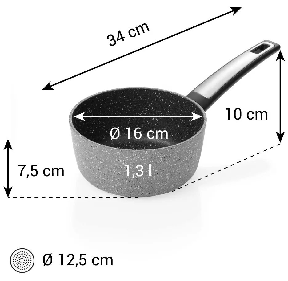 TESCOMA Rendlík i-PREMIUM Stone ø 16 cm, 1,3 l