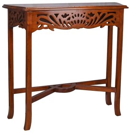 SECESSION CREST MAHOGANY TABLE NATURAL
