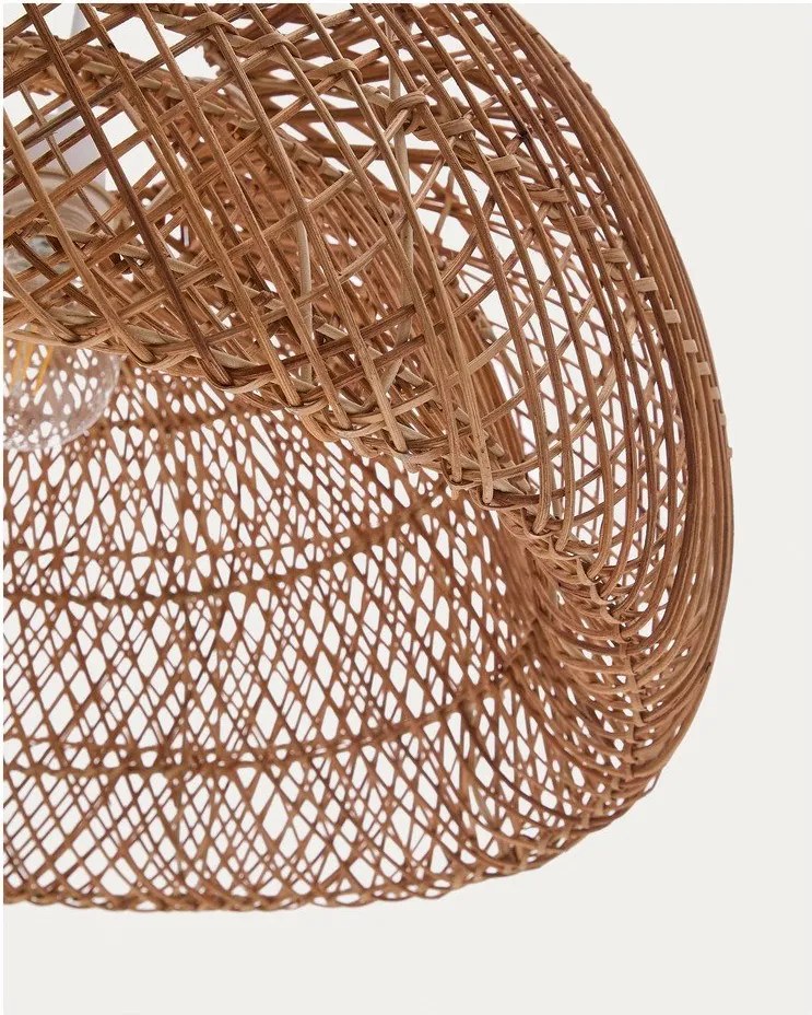 Ratanové stínidlo v přírodní barvě ø 60 cm Isora – Kave Home