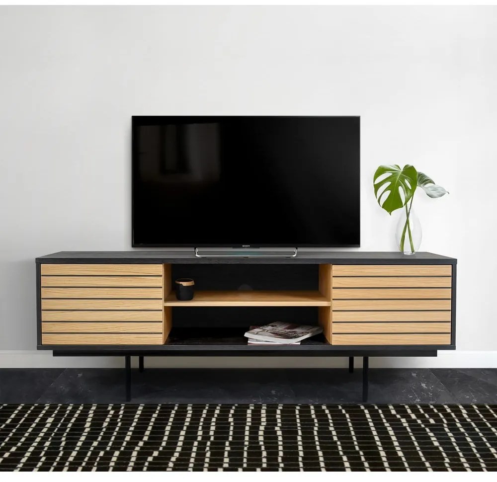 TV stolek Woodman Stripe