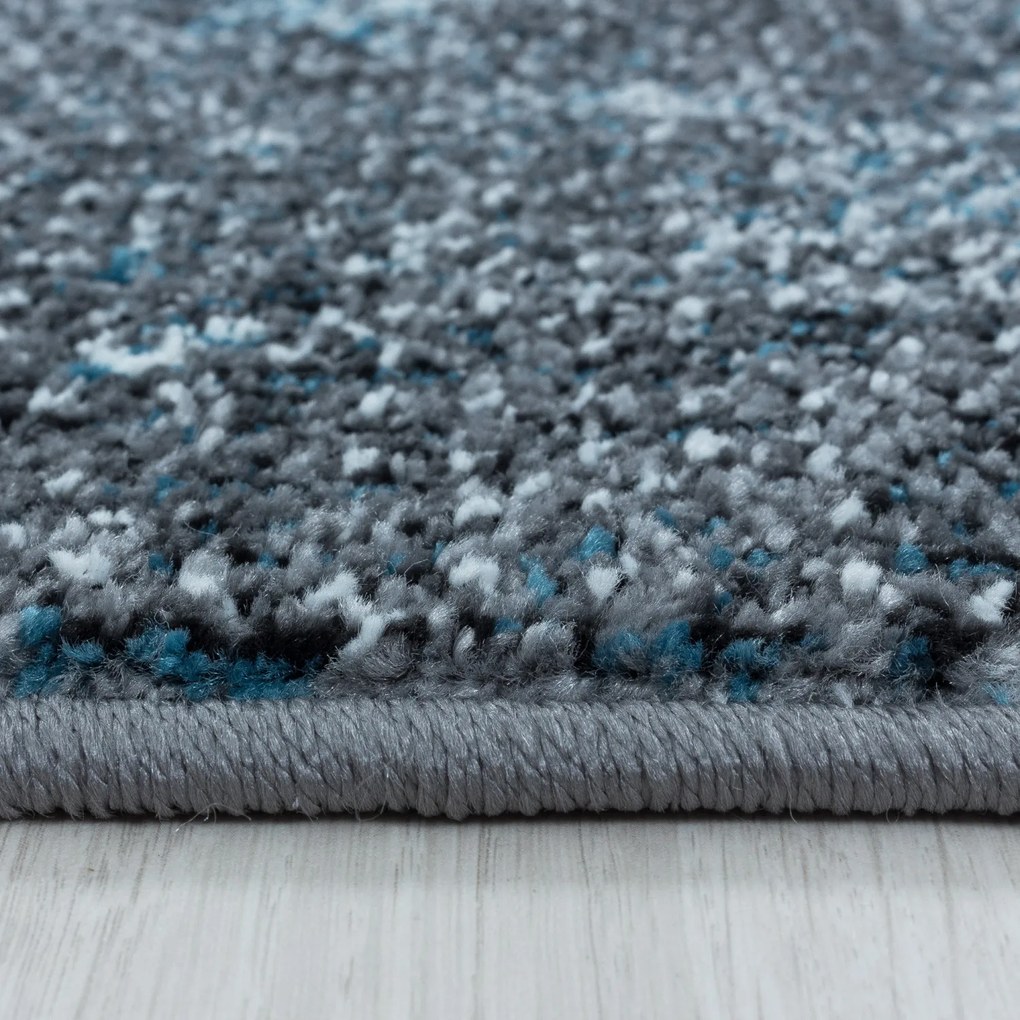 Ayyildiz, Kusový koberec Ottawa 4203 blue, 80x150, modrá, chodba / předsíň