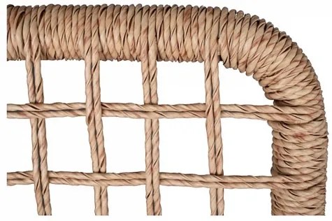 Zahradní set 1+2 stůl 60x60 židle umělý ratan barva přírodní kov antracit AZ-L1103 NAT