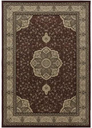 Koberce Breno Kusový koberec KASHMIR 2601 Red, Červená, Vícebarevné, 120 x 170 cm