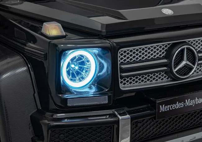 Elektrické autíčko Mercedes Benz MAYBACH G650 STRONG černé