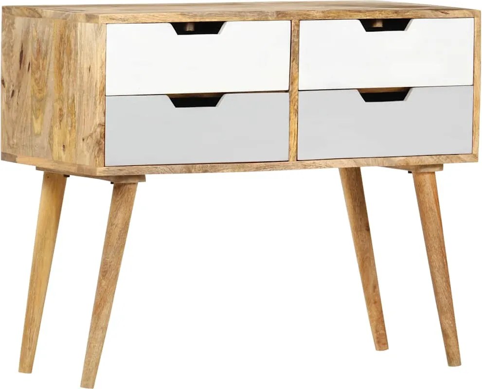 Příborník 85 x 40 x 71 cm masivní mangovníkové dřevo 286241