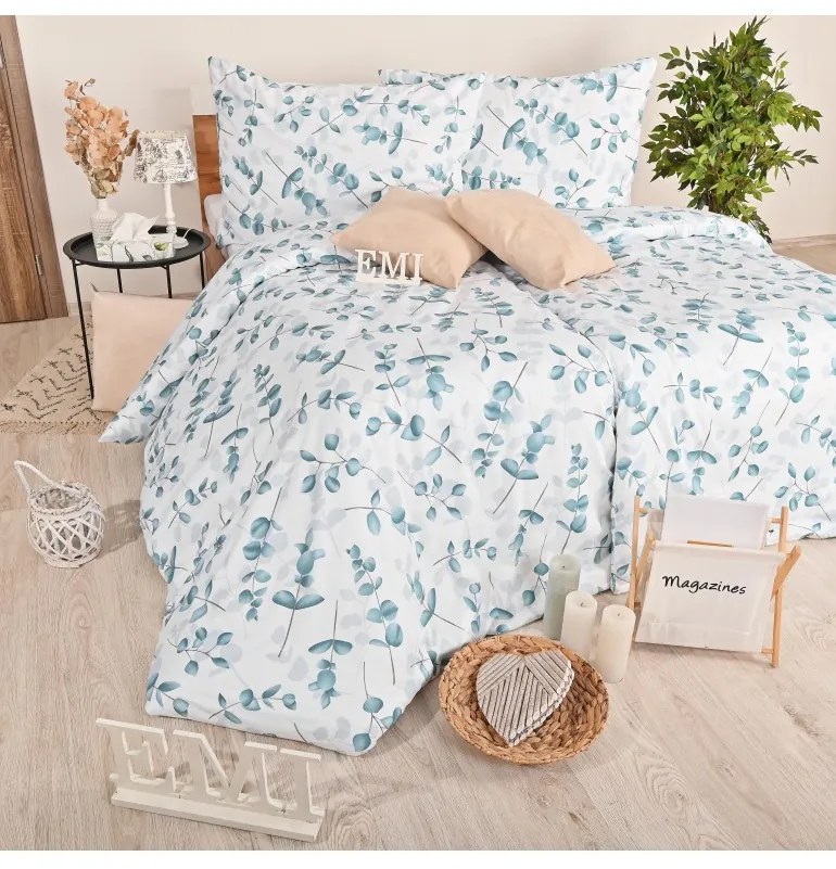 Povlečení Julia satén EMI, Francouzský set1 200x220 + 2x (70x90)