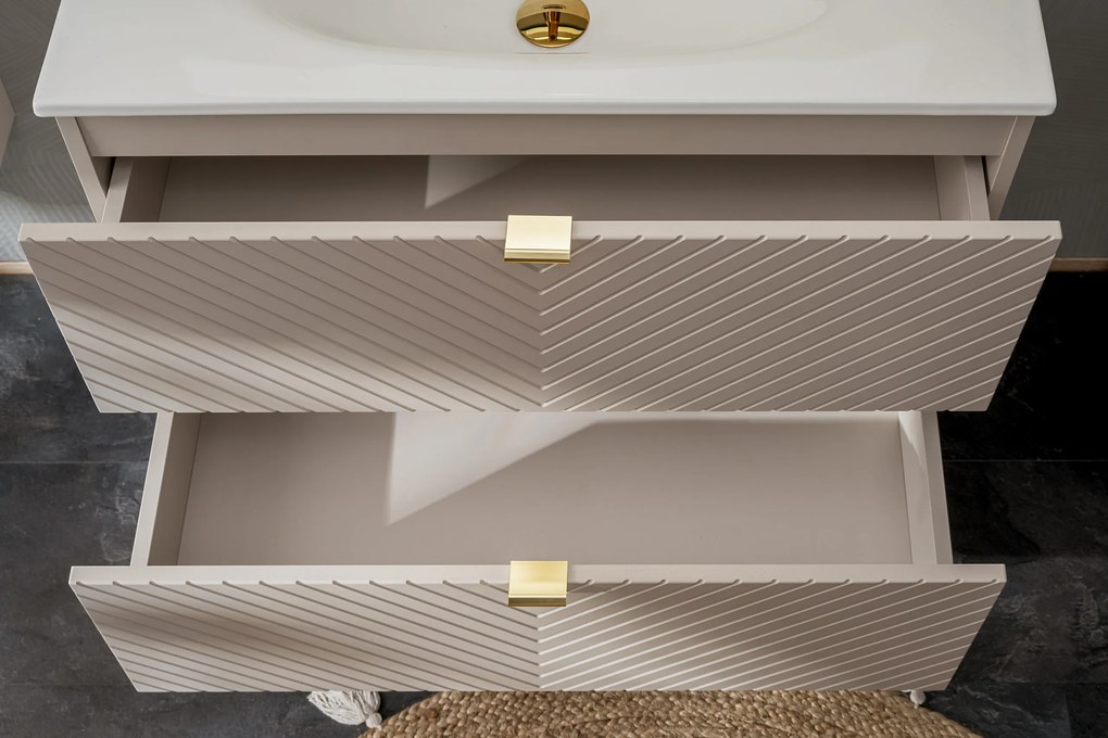 Comad Koupelnová skříňka pod umyvadlo Viva Cashmere 80 kašmír