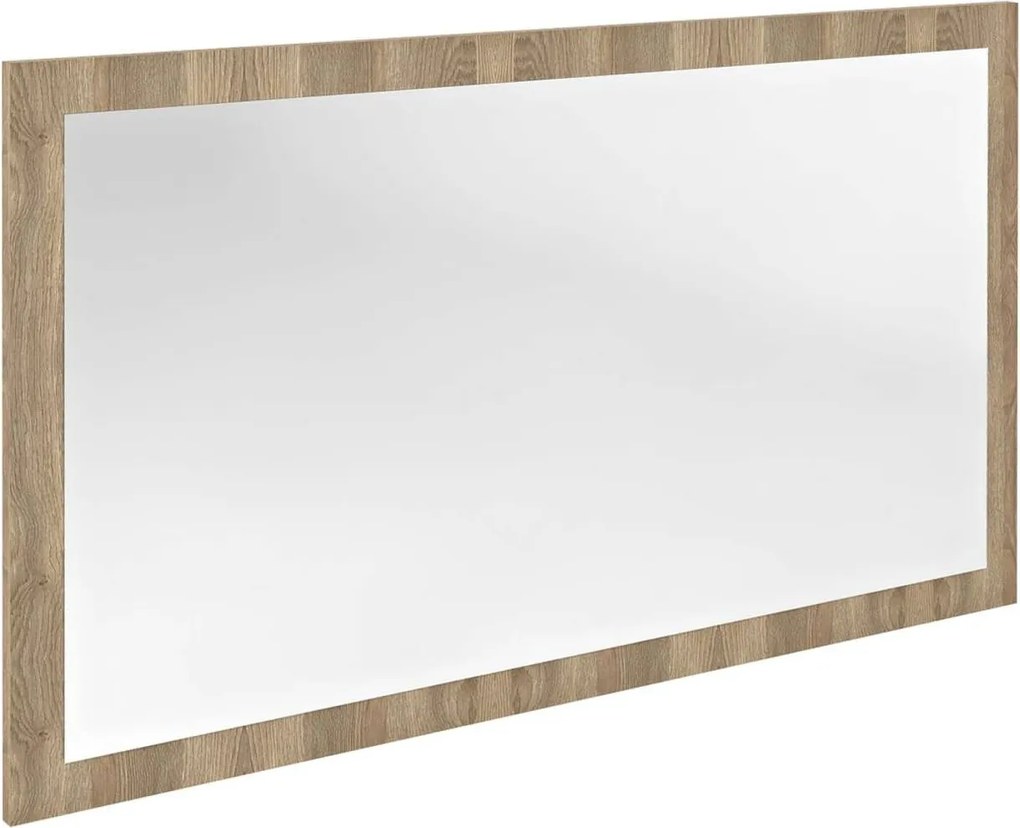 Sapho Nirox - Zrcadlo v rámu 120x70 cm, dub texas NX127-2020