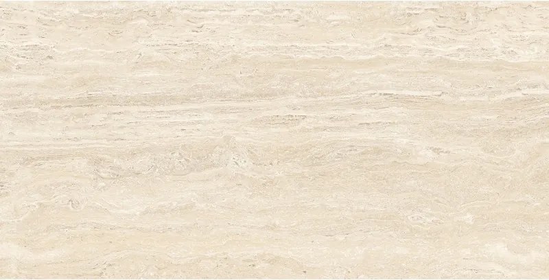 Mexen Neo Travertino Matná rektifikovaná glazovaná gresová dlaždice Crema G1, podlahová a nástěnná 120 x 60 cm