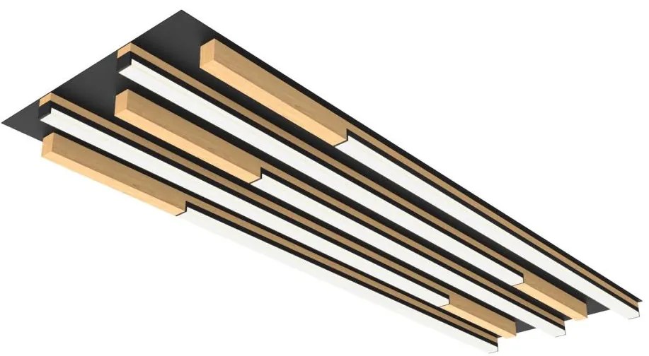 Wofi 9031-506L - LED Stmívatelné stropní svítidlo PALERMO LED/57W/230V dřevo 9031-506L