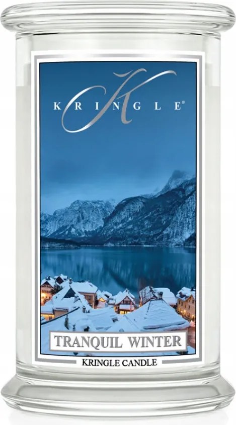 Velká svíčka Tranquil Winter Kringle Candle