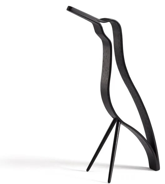 Ptáček Woody Bird Black Oak High 25 cm COOEE Design