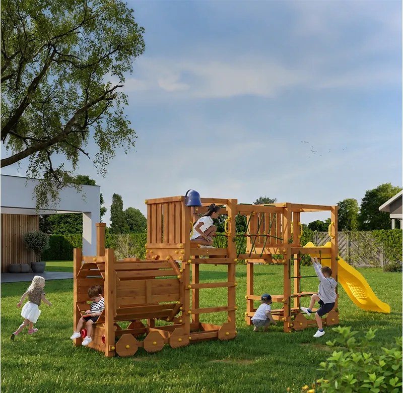 | Dětské hřiště Marimex Play 025 + žlutá skluzavka | 11640668