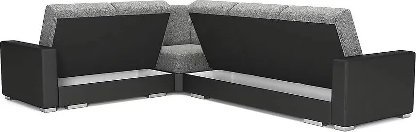 Rohová sedací souprava NERO DELUXE 308x230 hnědá
