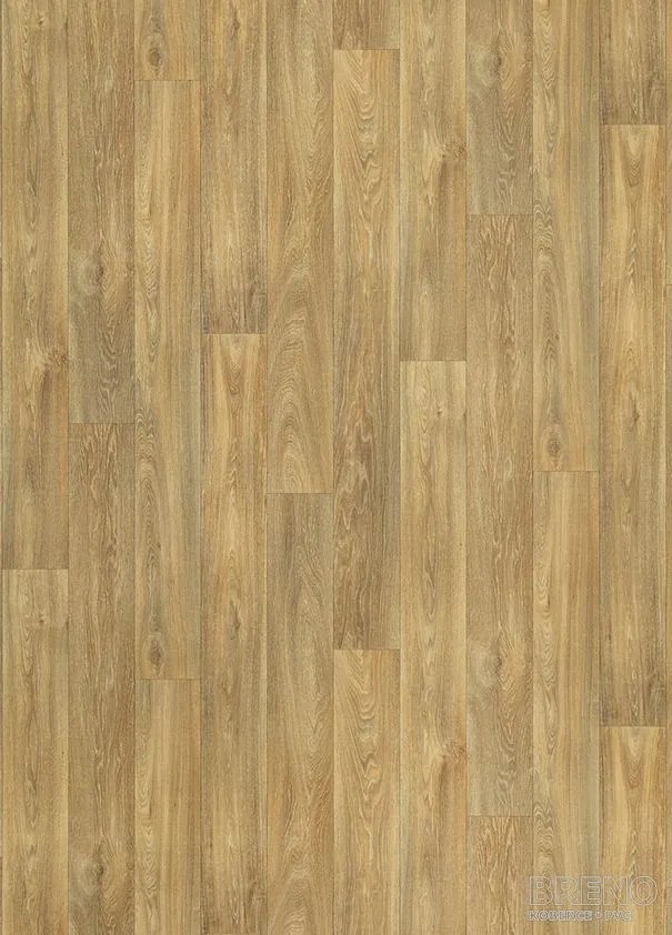 Breno PVC AMBIENT Havanna Oak 633M - dřevo se zlatým tónem, šíře 400 cm