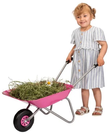 Kovový kolečko Rolly Toys 270873 růžový