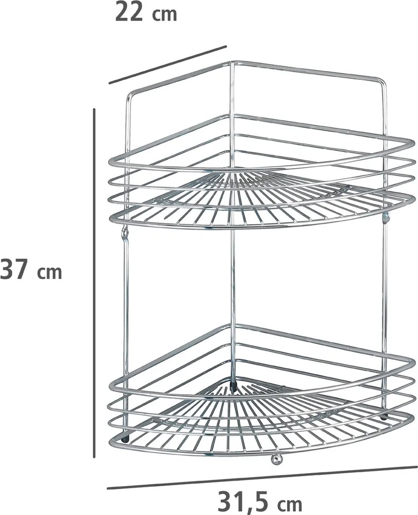 Police do koupelny 2 úrovně MILANO, WENKO