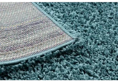 Dywany Luszczow Kusový koberec SOFFI shaggy 5 cm modrý Rozměr koberce: 80 x 250 cm