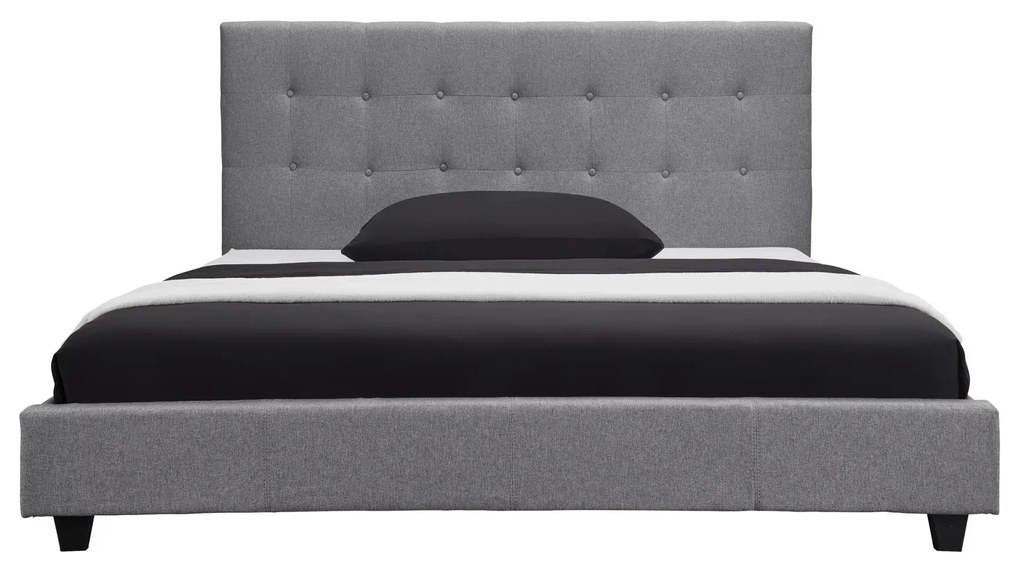 Čalouněná postel MARIA 180x200, šedá