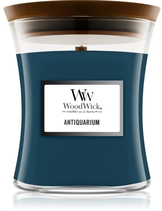 WoodWick vonná svíčka s dřevěným knotem střední Antiquarium 275g