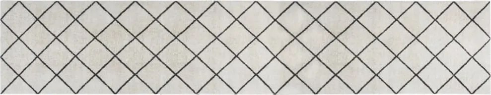 Kuchyňský koberec omyvatelný Čtverec 60 x 300 cm samet 136569