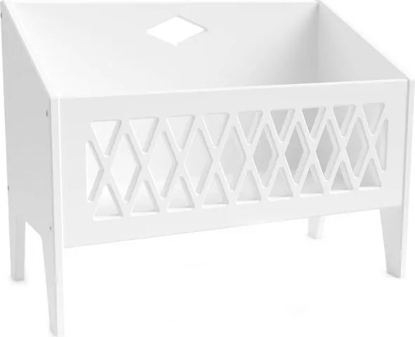 Bílá dětská knihovna 49x39,5x28 cm Harlequin – Cam Cam Copenhagen