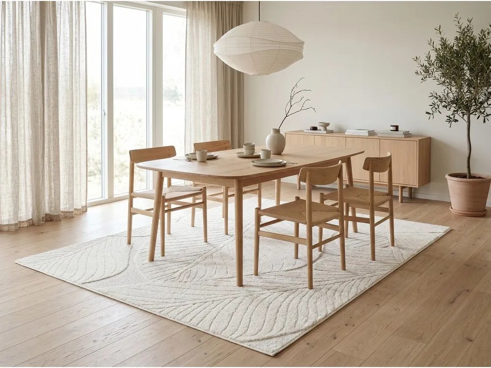 Krémový koberec 160x230 cm Lamina – ESTE