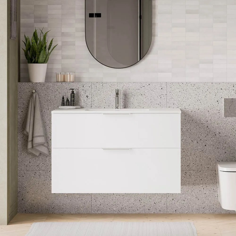 Duravit umyvadlo s umyvadlovou skříňkou TIM 100 cm