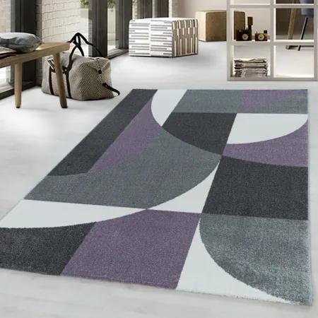 Koberce Breno Kusový koberec EFOR 3711 Violet, Fialová, Vícebarevné, 200 x 290 cm