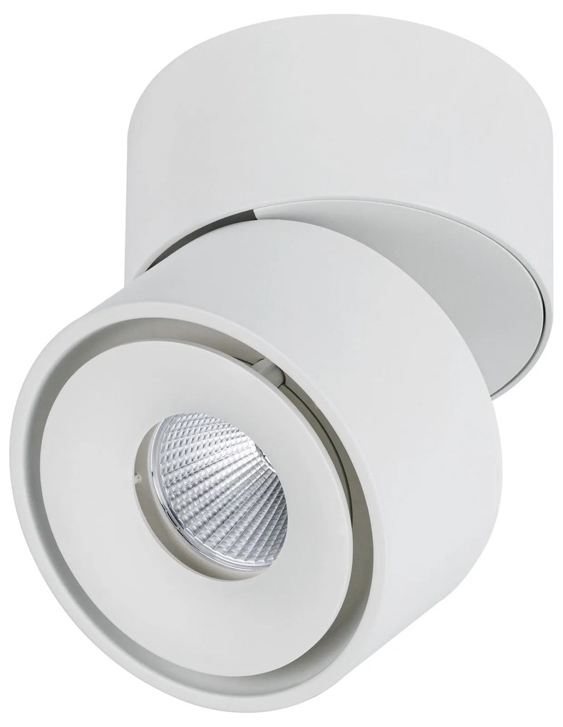 Paulmann 93373 Spircle, bílé stropní bodové svítidlo, 8W LED 3000K, výška 8,3cm