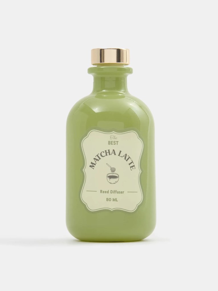 Sinsay - Vonný difuzér s tyčinkami Matcha Latte - zelená