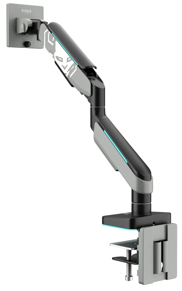 Držák monitoru 49" LED RGB, šedo-černý: Diablo X-Arm