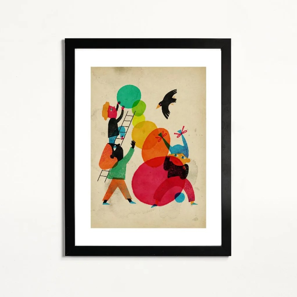 Magda Andresová | Hra Rám: Černý, Velikost: 60 x 40 cm
