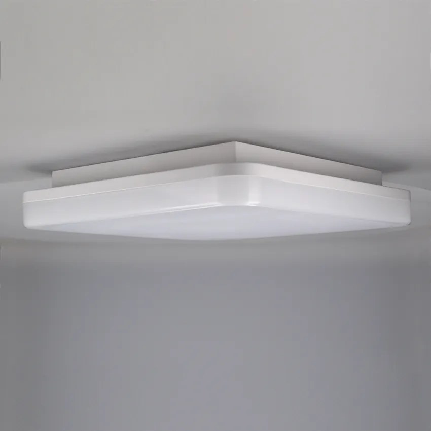 Solight LED venkovní osvětlení, přisazené, čtvercové, IP54, 24W, 1920lm, 4000K, 28cm