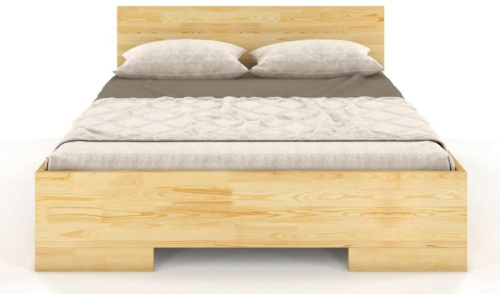 Zvýšená postel Spektrum - borovice   , Borovice přírodní, 160x200 cm