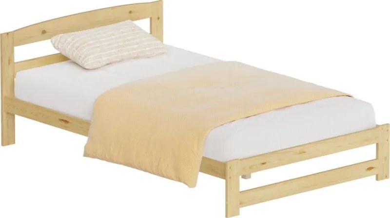 Postel s roštem, přírodní, 120x200, AZRA Kondela 0000411692