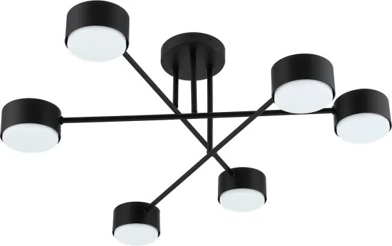 Brilagi - LED Přisazený lustr MONO 6xGX53/30W/230V černá