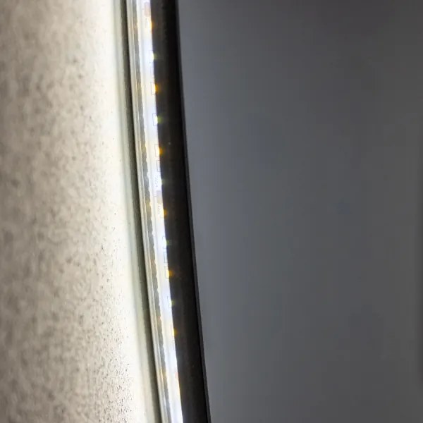 Brilagi - LED Koup. zrcadlo VENA BLACK LED/32W/230V 100 cm IP44 CRI 90 stmív+CCT