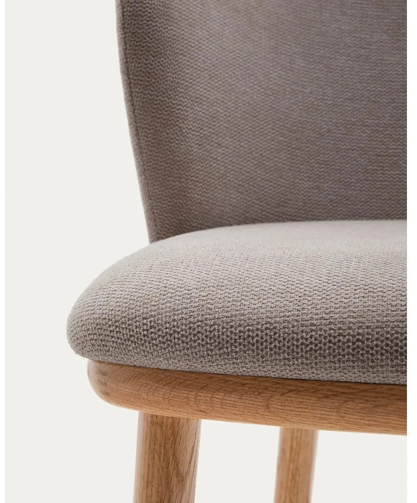 Světle hnědá barová židle (výška sedáku 65 cm) Ciselia – Kave Home