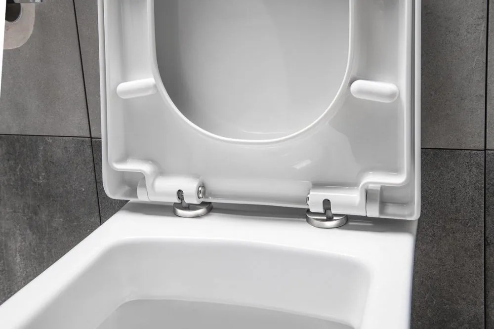 Aqualine DONA WC sedátko, Soft Close, bílá FD121