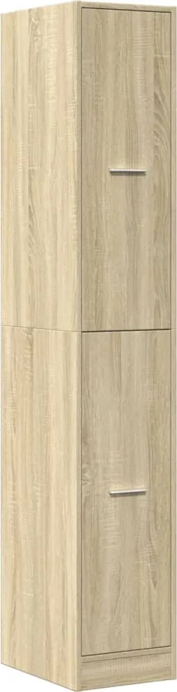 Skříňka na léky dub sonoma 30 x 41 x 174,5 cm kompozitní dřevo 3309629
