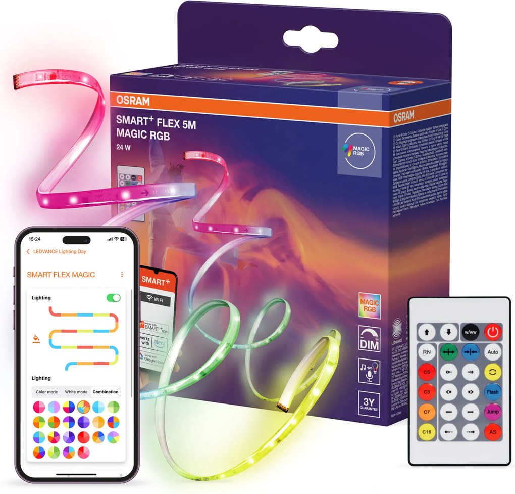 Osram Chytrý Wifi Flex RGB ICT RC vnitřní (5 m)