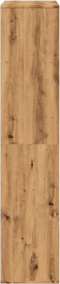 Dělicí stěna dub artisan 100 x 33 x 156,5 cm kompozitní dřevo 3309500