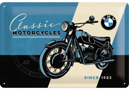 Postershop Plechová cedule - BMW (Classic motorcycles) 20x30 cm